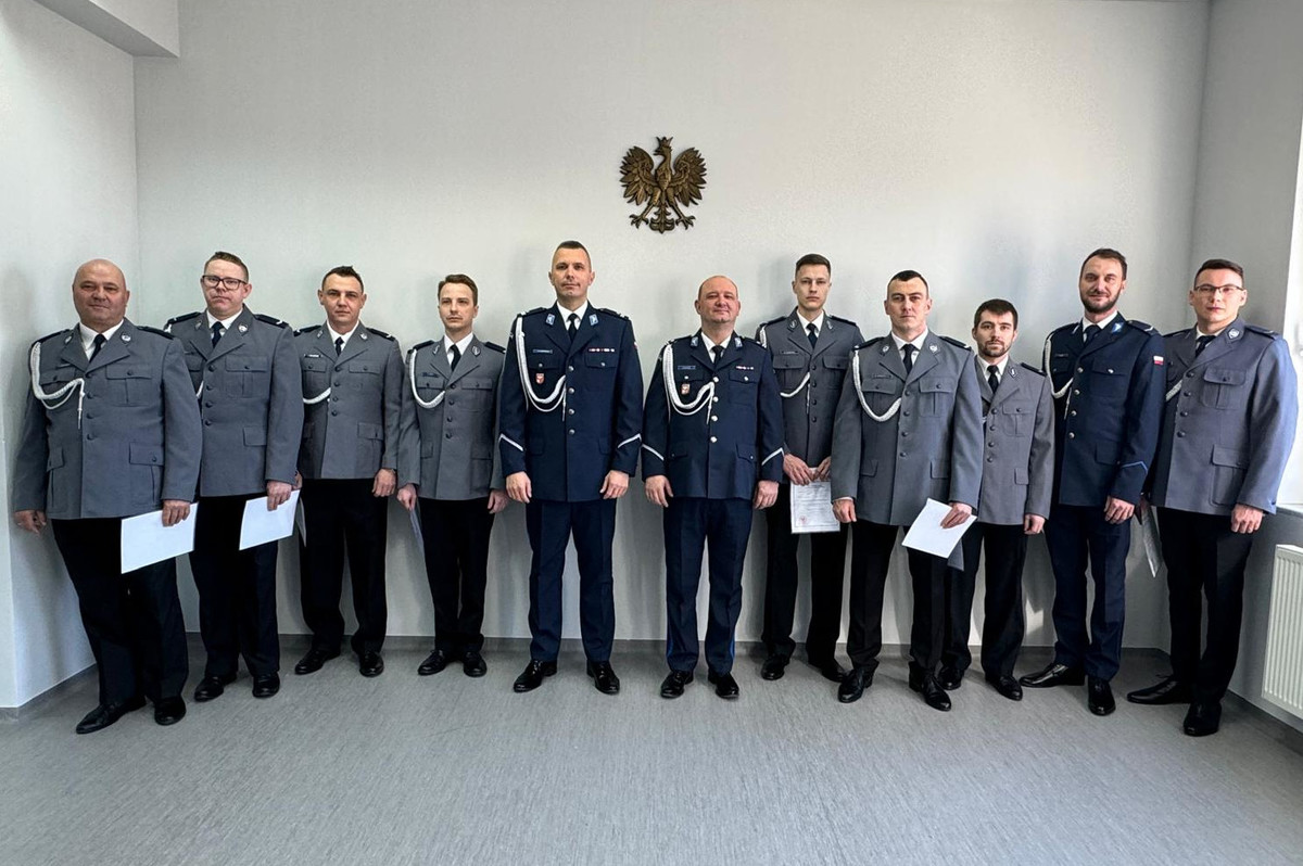 Szczytno: Uroczyste wręczenie aktów mianowania w Komendzie Powiatowej ...